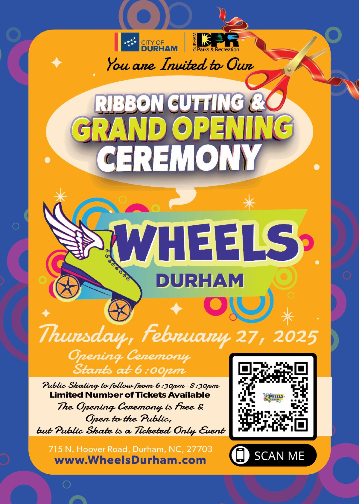 Wheels Roller Skating Rink to open in Durham's Merrick-Moore Park next ...