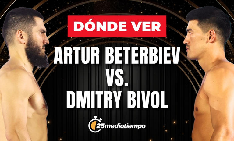 Bivol vs Beterbiev 2 EN VIVO: A qué hora y dónde VER box HOY