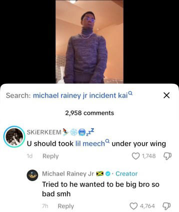 Michael Rainey Jr. Admits He Failed in Trying to Take Lil Meech Under ...