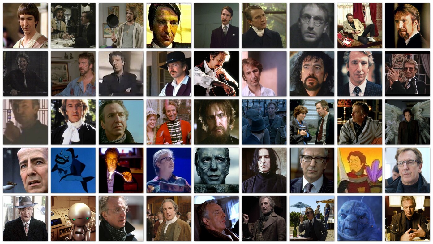 Alan Rickman: «Μακάρι η ζωή να ήταν λίγο πιο τρυφερή και η τέχνη λίγο ...