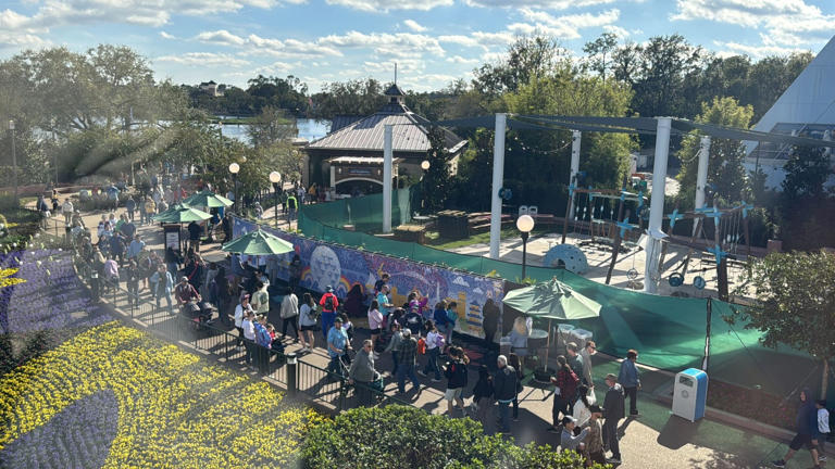 Construction Seemingly Complete on New Playground for 2025 EPCOT ...