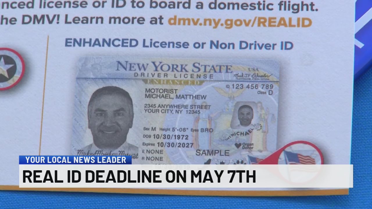 REAL ID deadline on May 7th