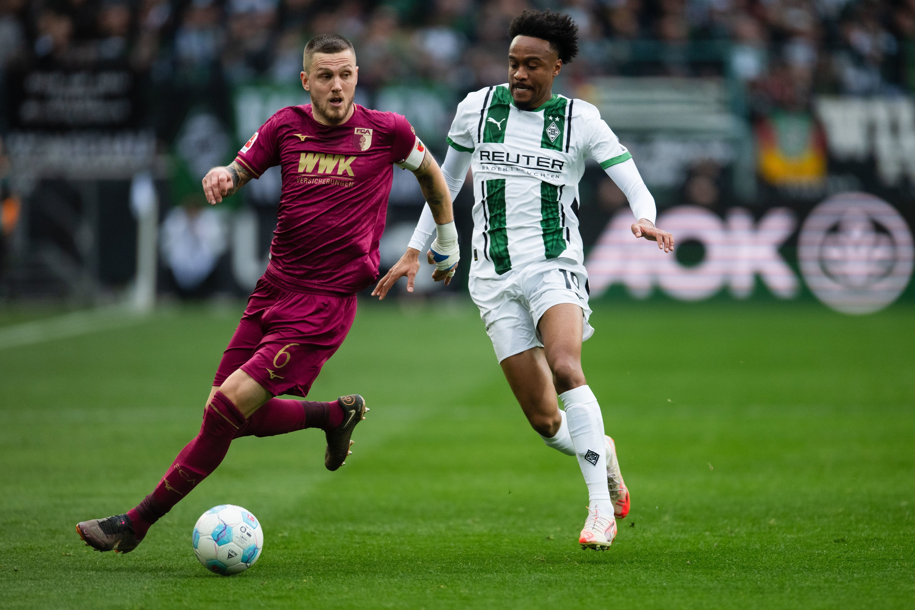 Borussia - Augsburg: die Fohlen in der Einzelkritik