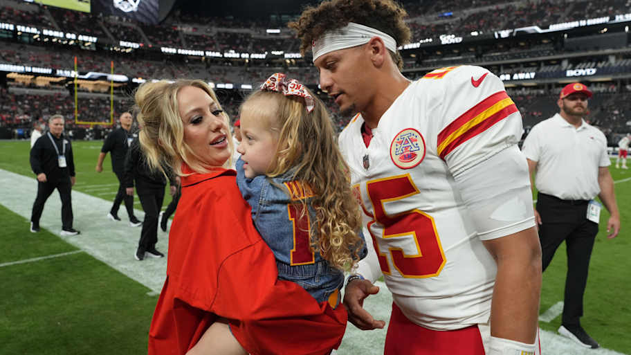 Patrick Mahomes, wife Brittany get daughter Sterling next-level ...