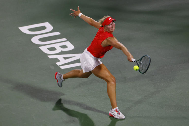 Tauson taber til russisk teenager i karrierens største finale