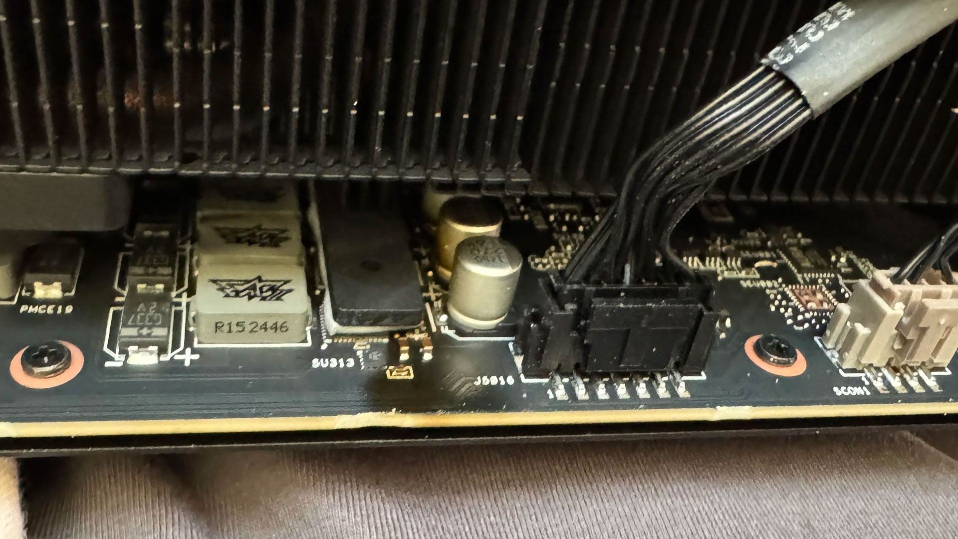 Blown capacitor kills $2,799 Asus RTX 5090 GPU and damages motherboard