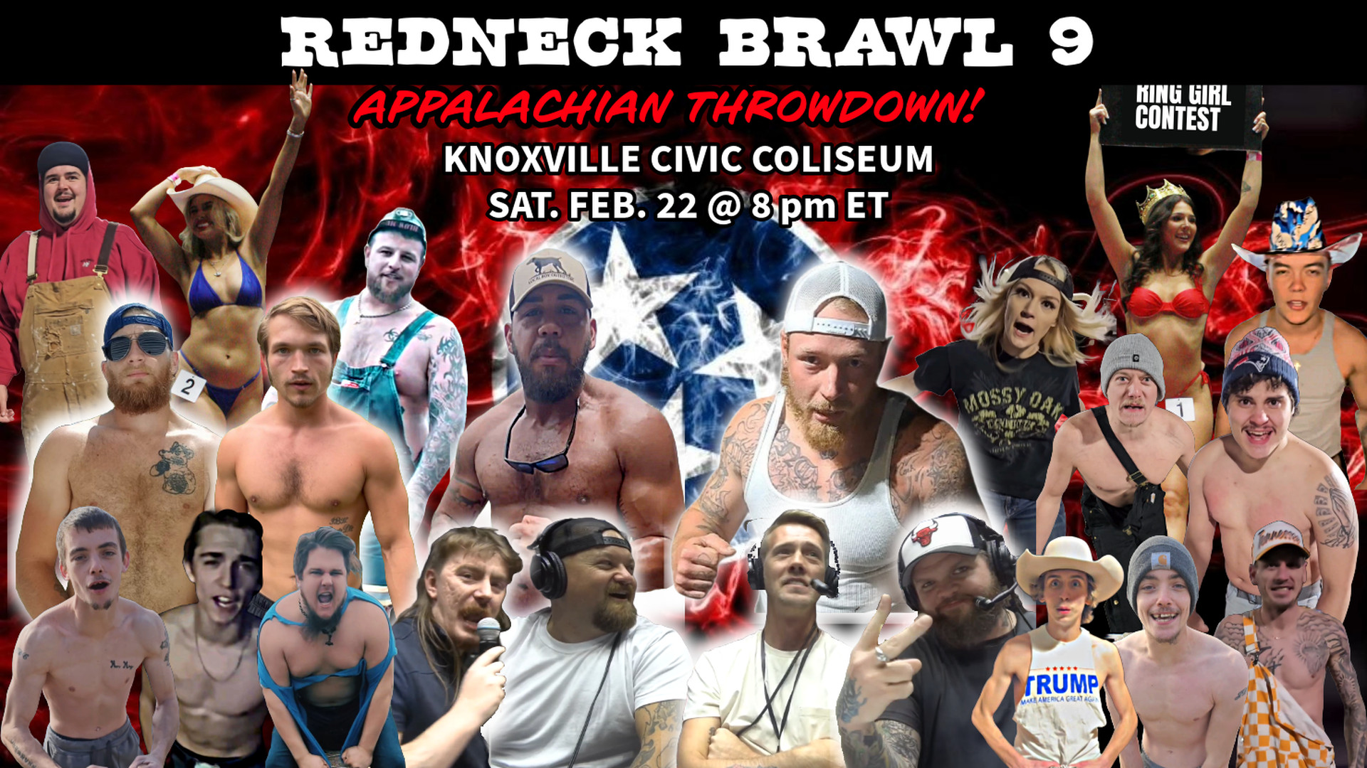 LIVE NOW! - Redneck Brawl 9: Live updates and results