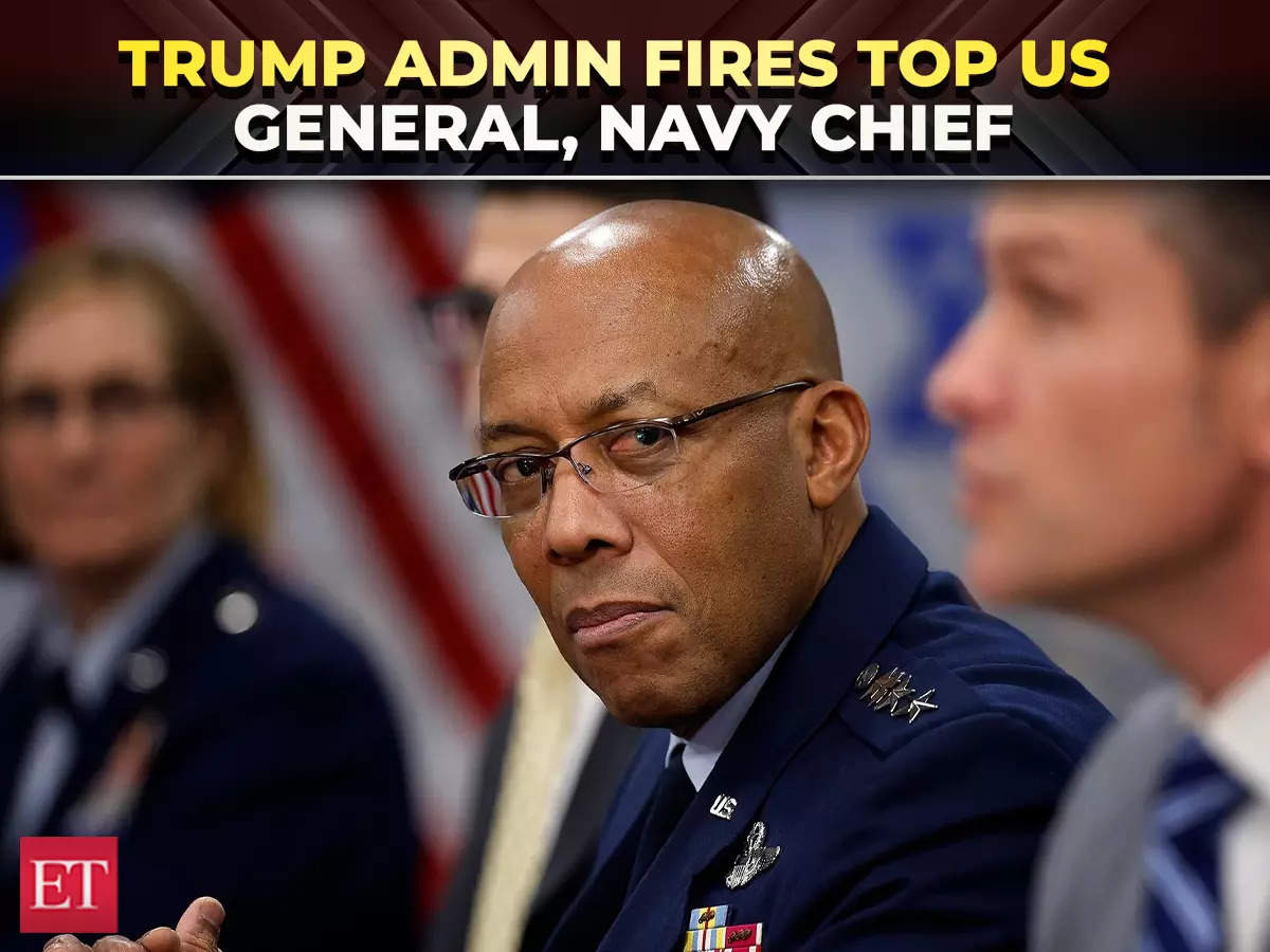 Trump administration fires top US General, Navy Chief; Major upheaval ...