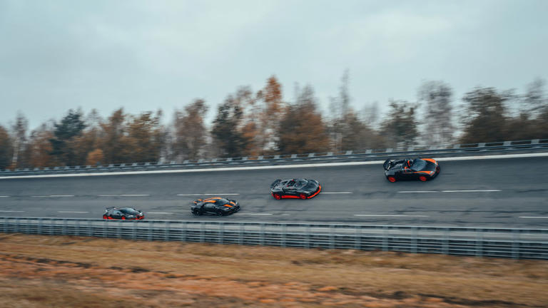Bugatti's Four World Record Cars United: A Celebration of Speed and ...