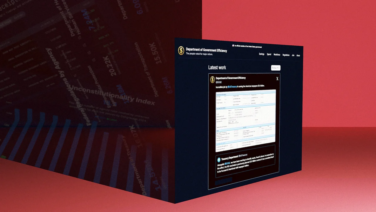 The DOGE savings tracker wants you to think it’s transparent—but its ...