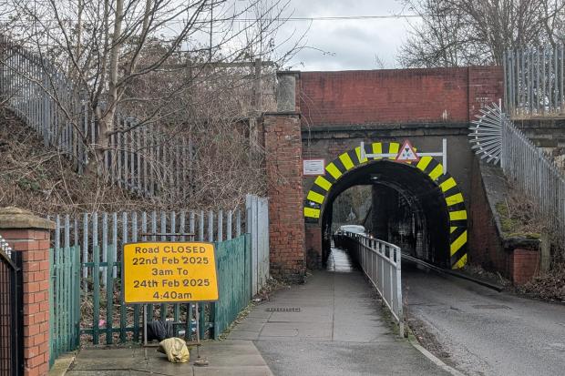 Darlington's 'Skinny Bridge' closed for rail works - here's when it'll ...