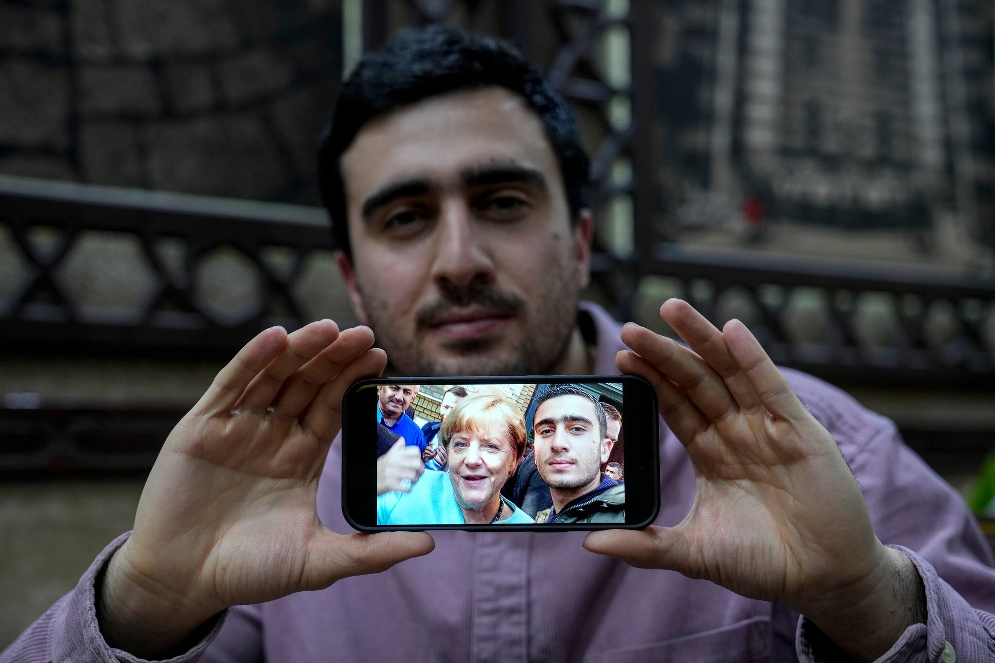 Flüchtling mit Merkel-Selfie: Anas Modamani besucht seine Heimat Syrien