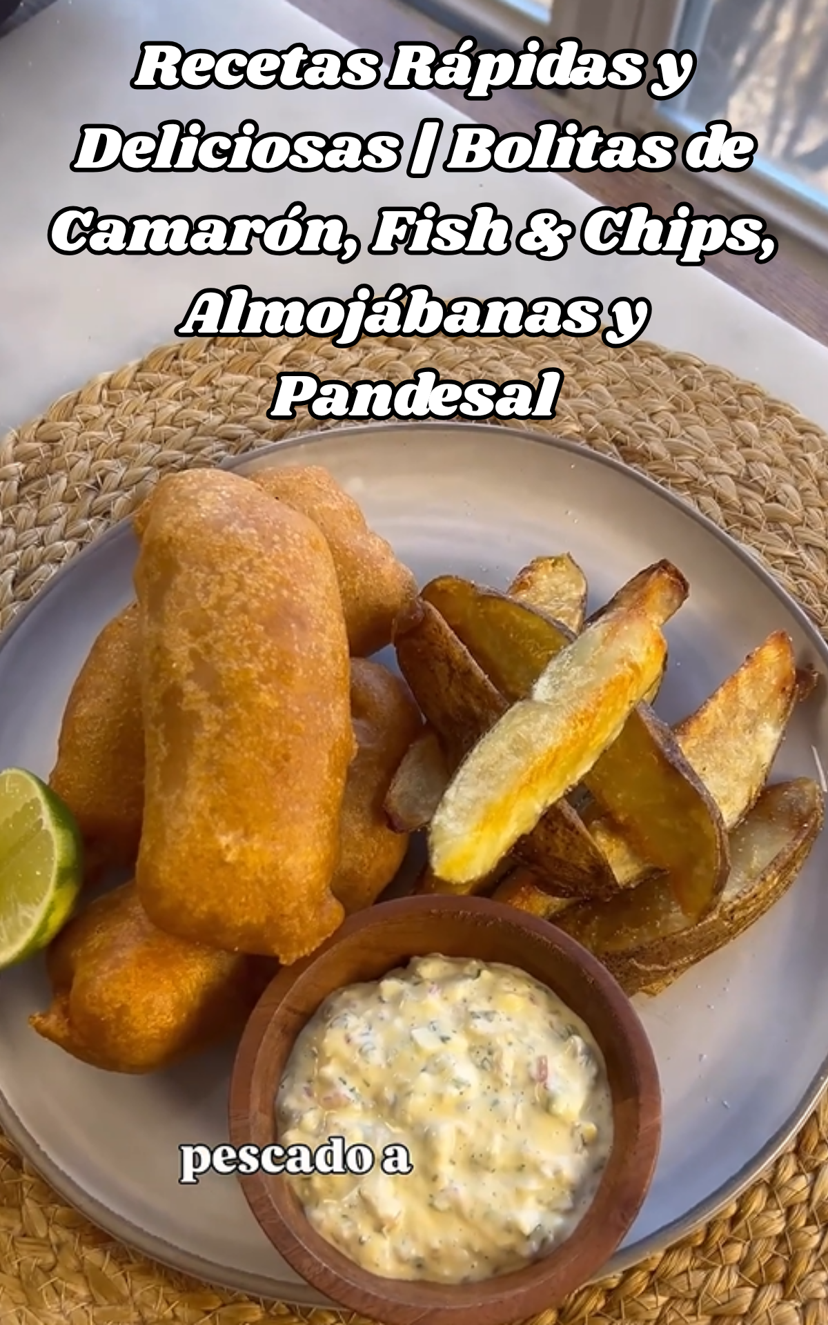 Recetas rápidas y deliciosas | Bolitas de camarón, fish & chips ...