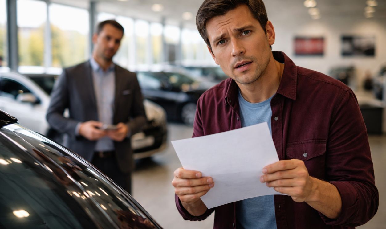 After we agreed on a price and I signed the dotted line, the dealership ...