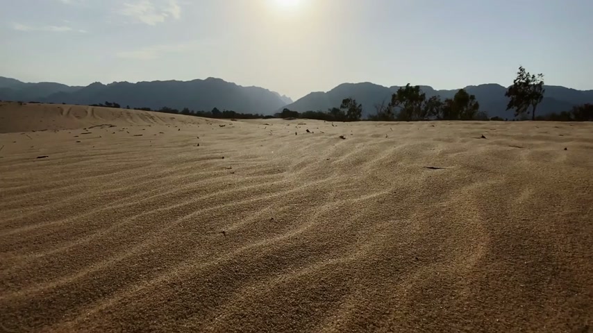 Sinai, Egypt: Drone explores rugged desert mountains