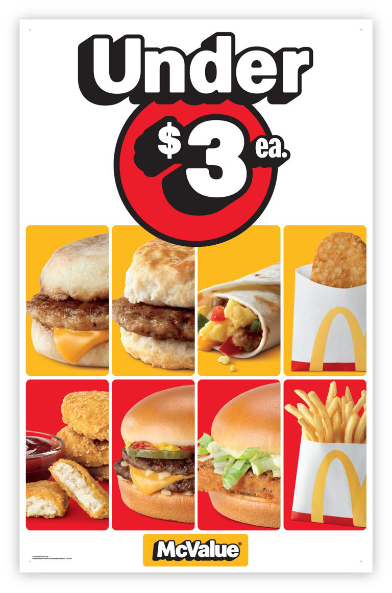 McDonald's launches new value menu items. See what you can get