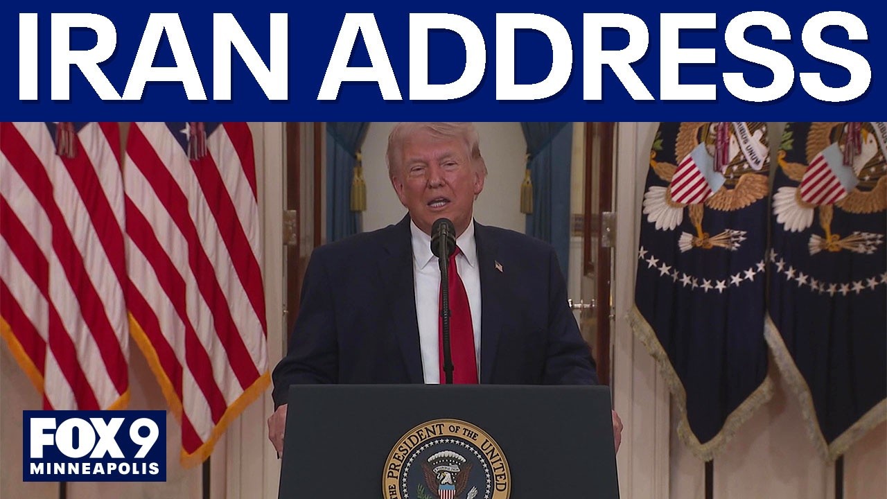 Trump address on Iran: 'We're going to hit them hard'