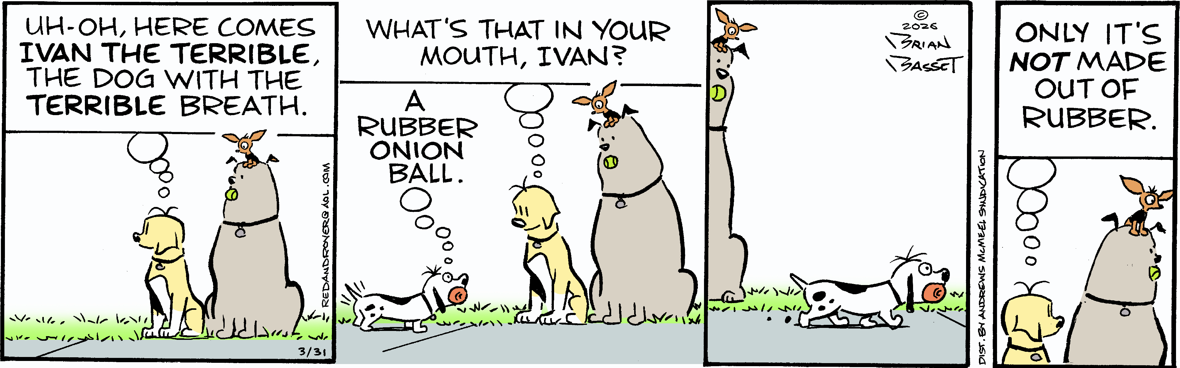 Red and Rover by Brian Basset