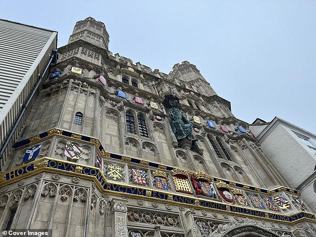 Iconic cathedral gets £1m bling makeover - but residents say 'bubblegum ...