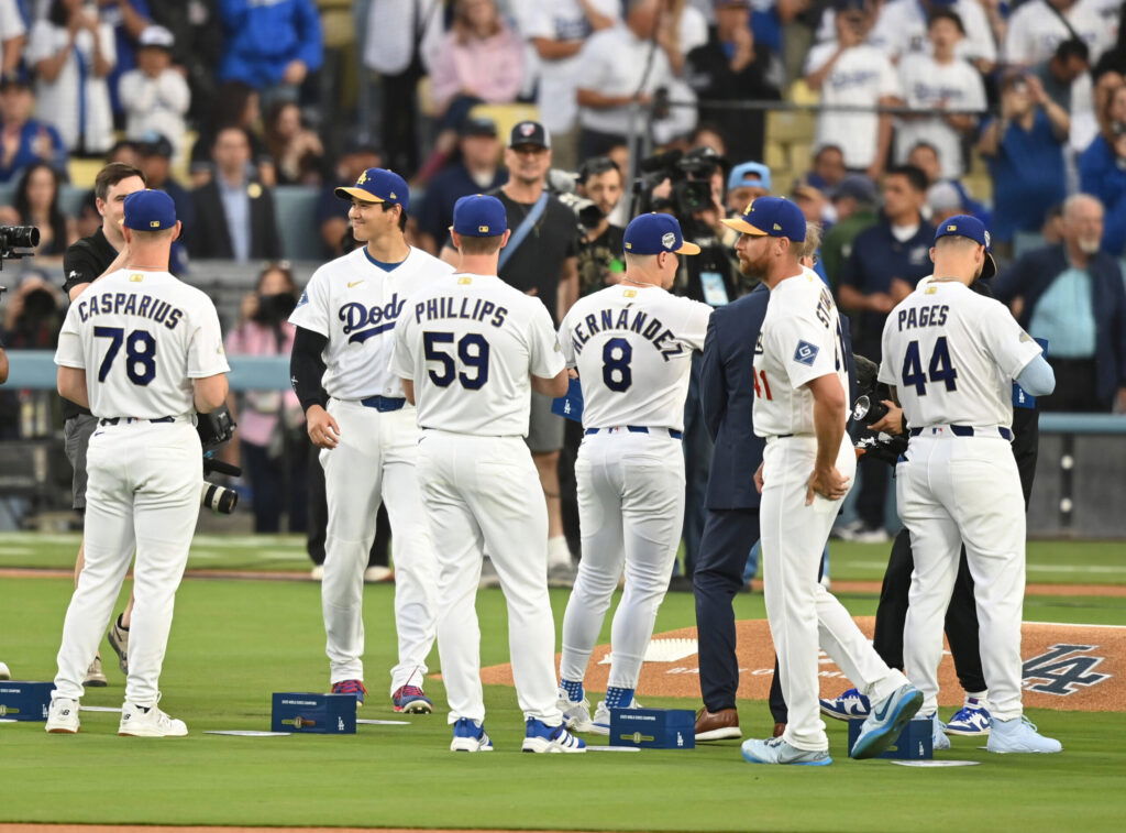 ‘Three in a row’: Dodgers bring excellence on the mound and create history