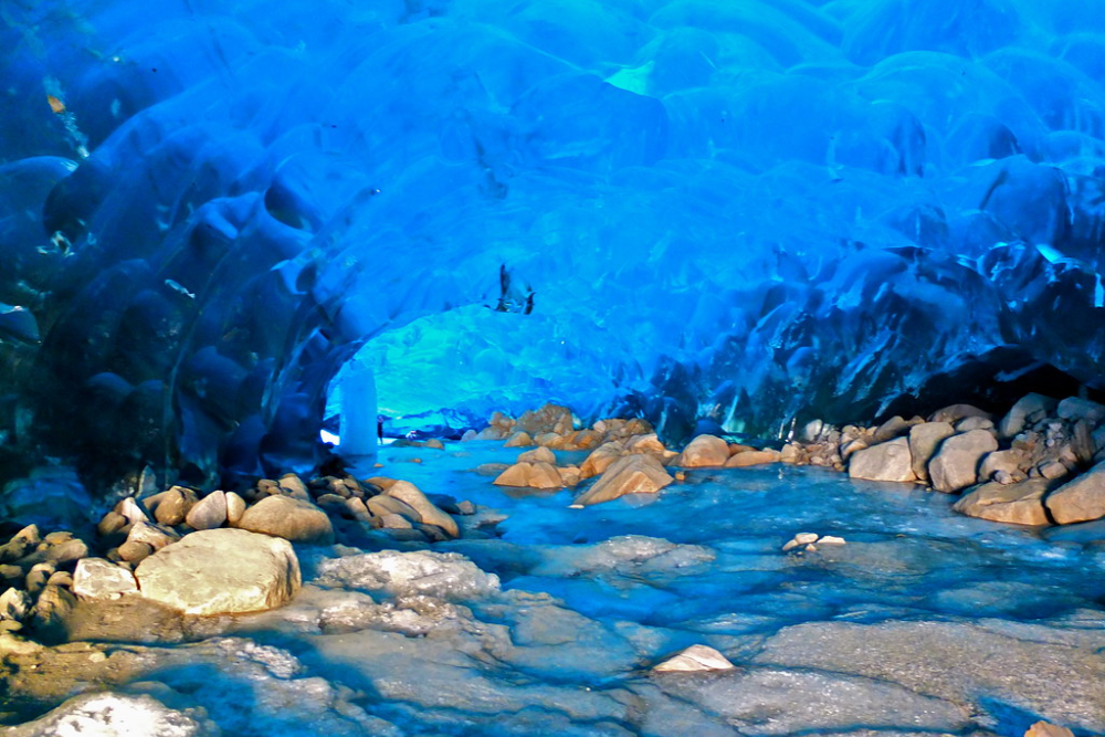 Hidden ice caves in Alaska you can explore before they melt forever