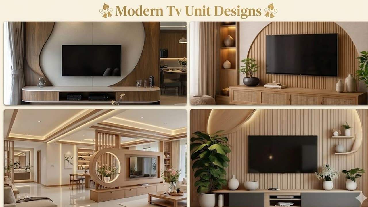 TV unit designs: Make your living room look stunning with these 10 ...