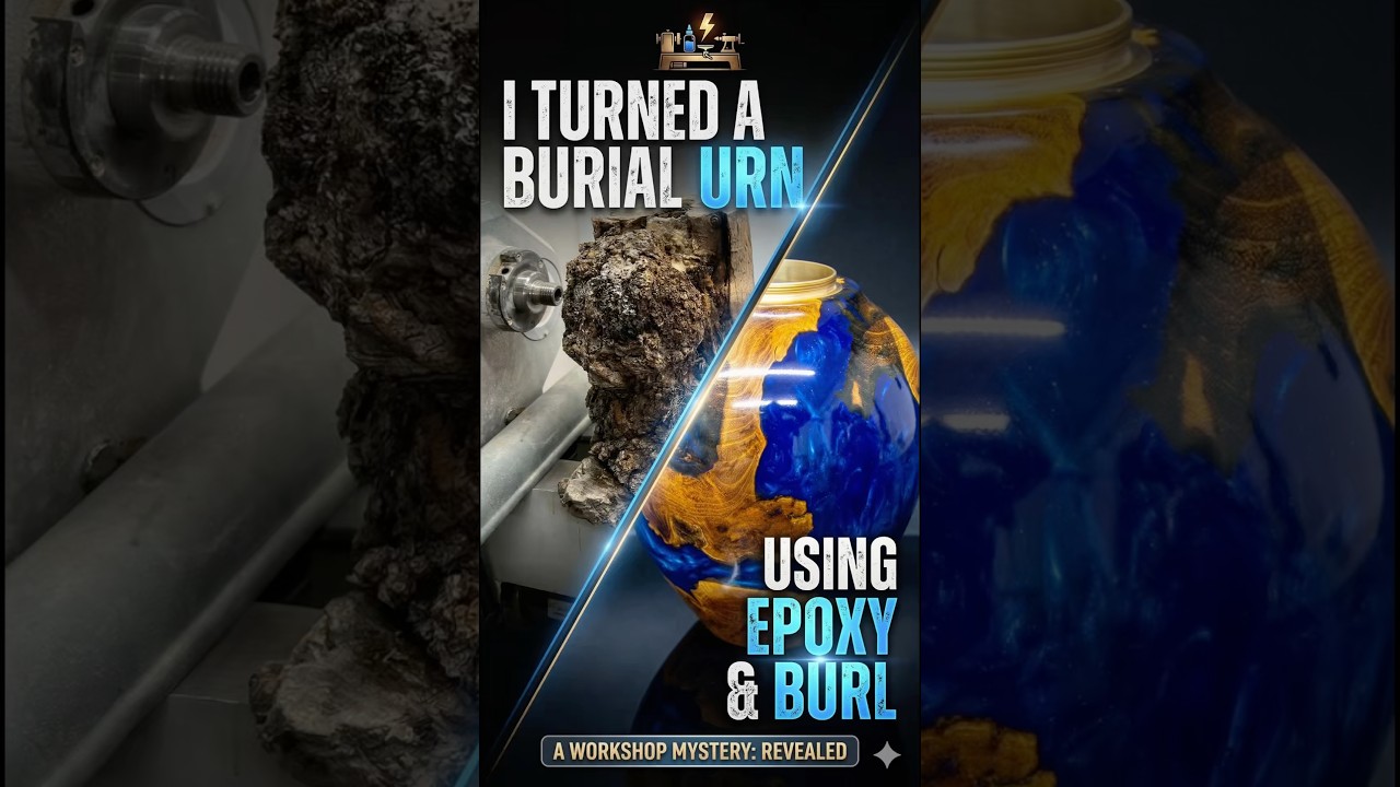 Watch me create a beautiful burial urn