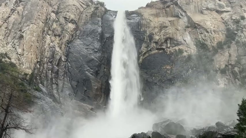 Peak waterfall season at Yosemite is arriving early