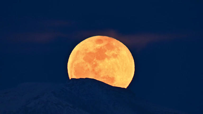 Where does the phrase "once in a blue moon" come from?