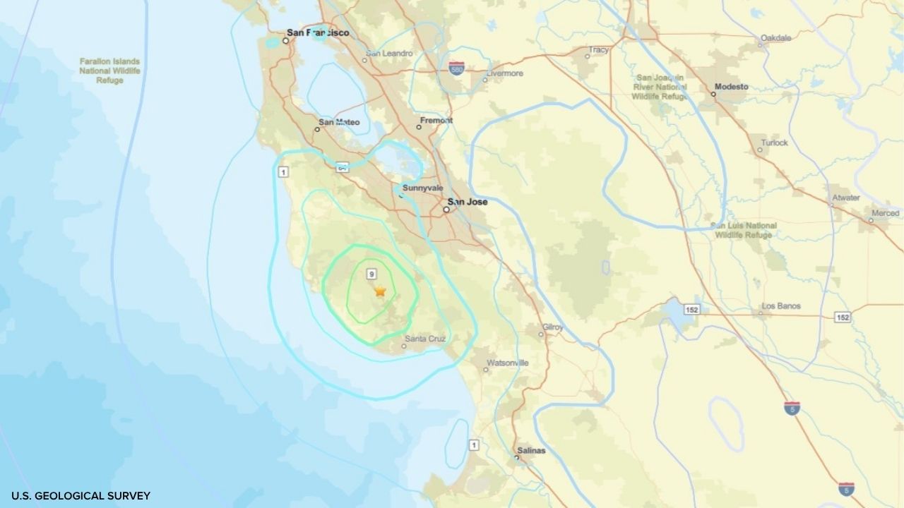 4.6-magnitude earthquake in Northern California rattles Bay Area, USGS says