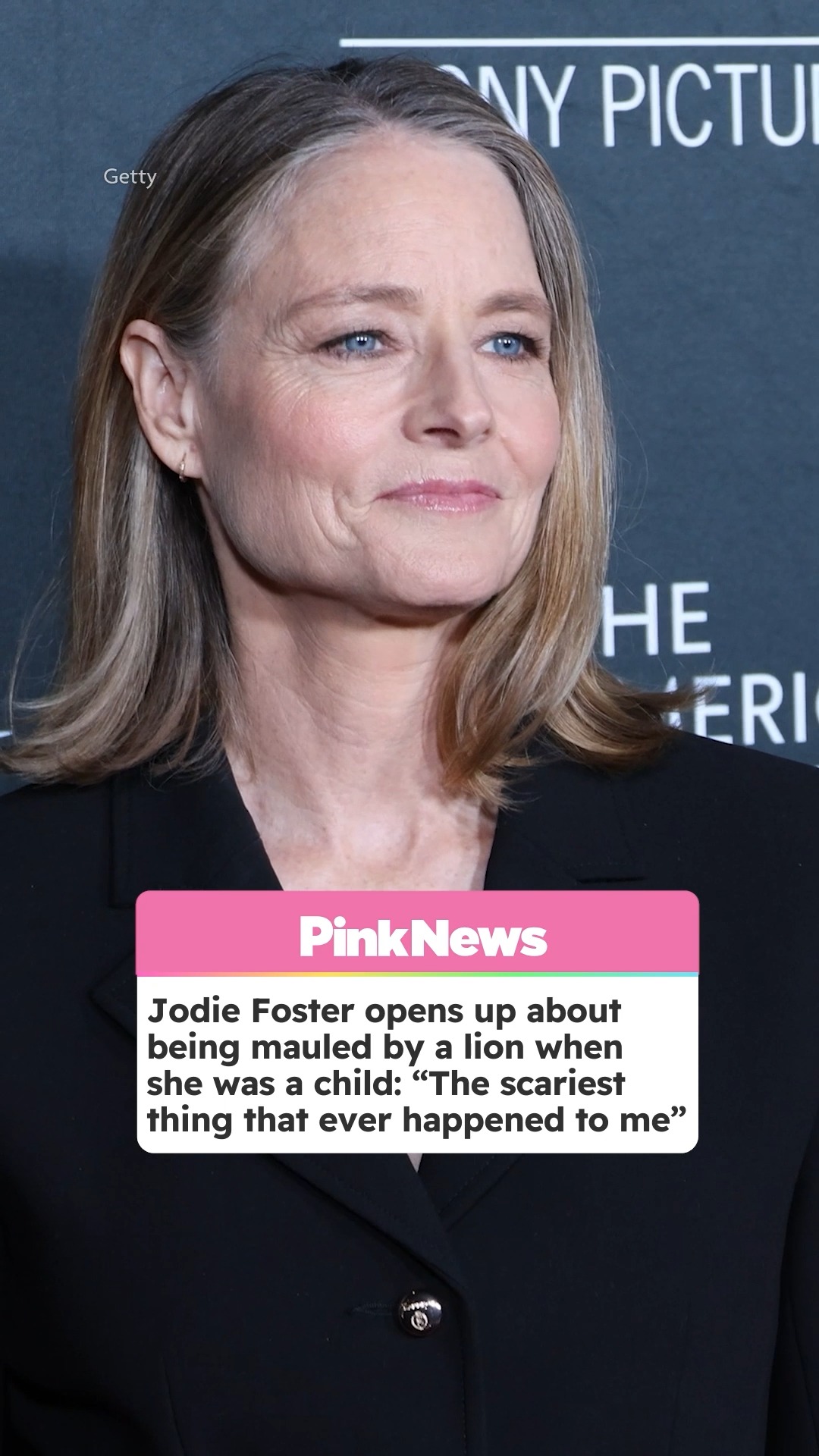 Jodie Foster mauled by a lion on set at age 8, leaving lasting scars