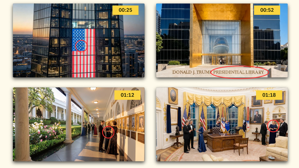 Will Trump's presidential library include large golden statue of ...