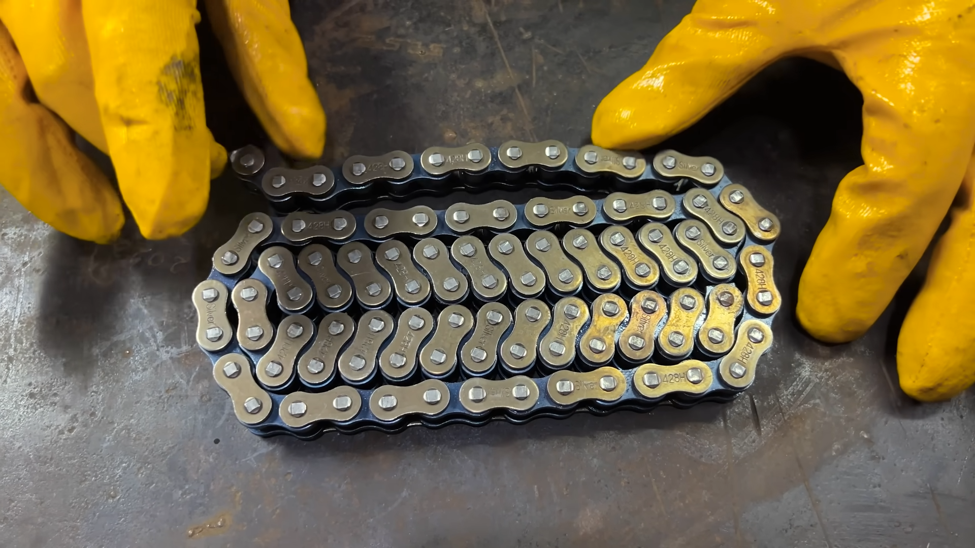 How this knife started as a motorcycle chain