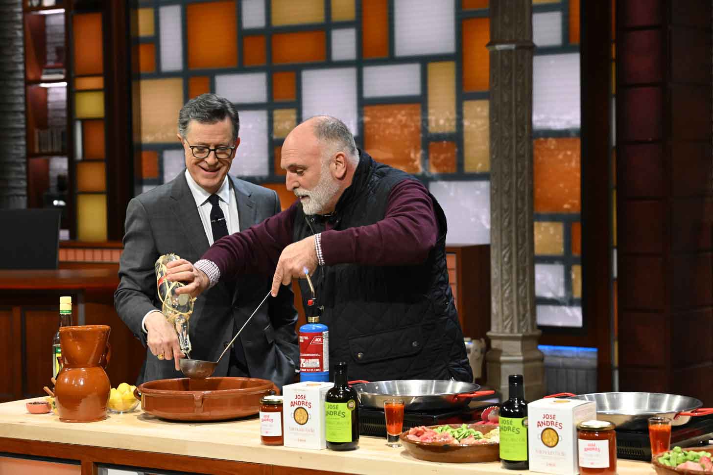 Stephen Colbert raises over $1M for World Central Kitchen with 'Late ...