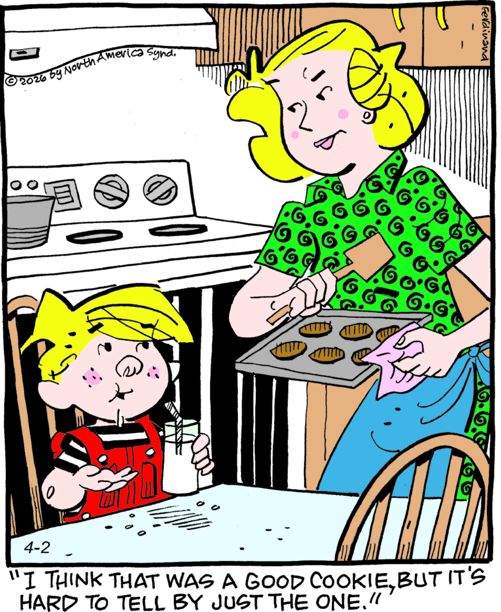 Dennis the Menace by H Ketcham, M Hamilton & R Ferdinand