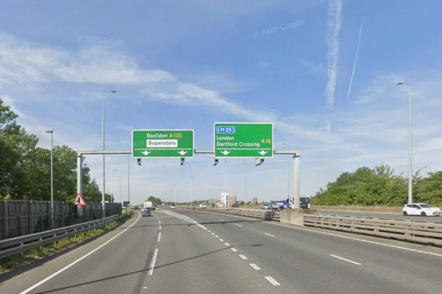Delays on A13 after crash reported at Pitsea Flyover