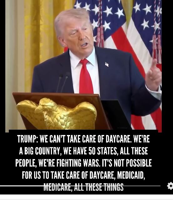 Trump says Medicare and Medicaid may not survive as war spending takes ...