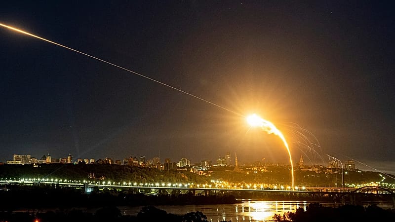 Russia fired record number of drones at Ukraine in March, new air force ...