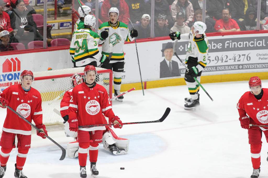 Brown’s hat trick keeps London Knights alive in 1st-round series ...