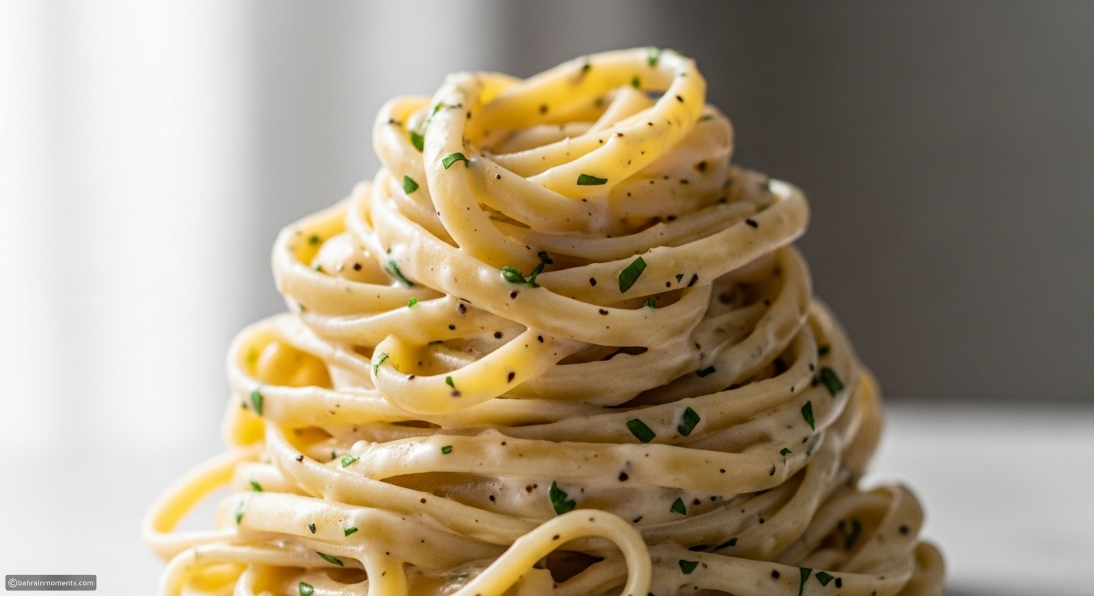 The most delicious Alfredo recipe I've ever eaten! Simple and tasty!