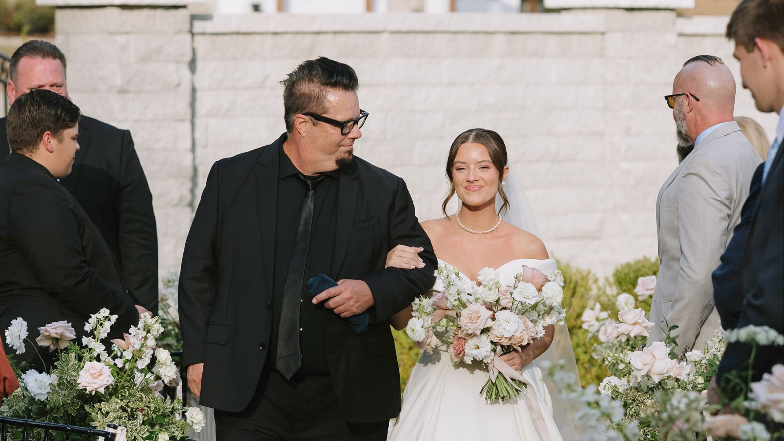 Father of bride wears Meta AI glasses to walk her down aisle