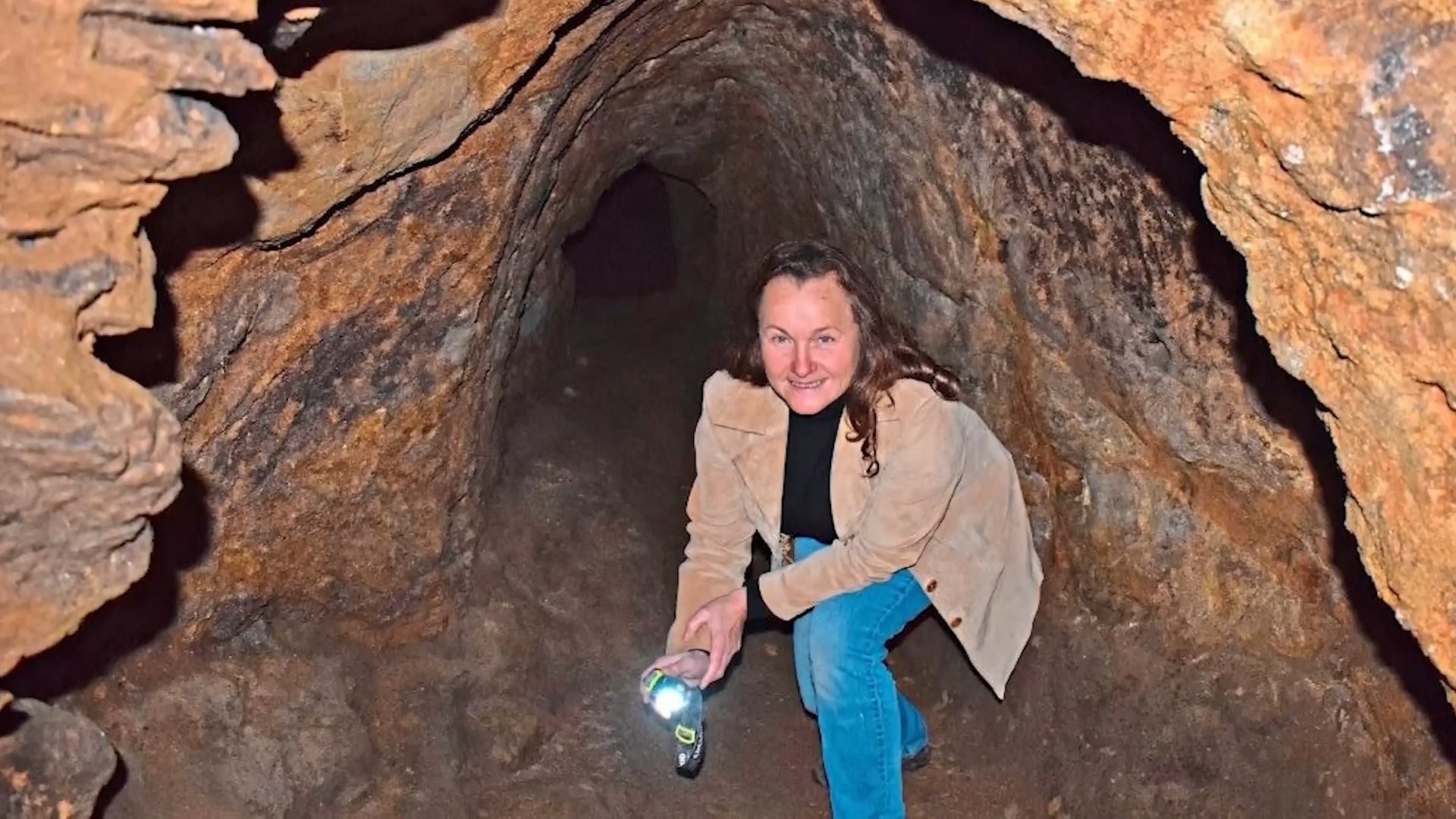 Watch what happens when you enter these tiny medieval tunnels