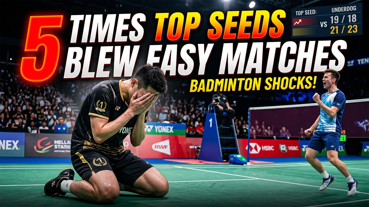 5 times top seeds blew easy matches