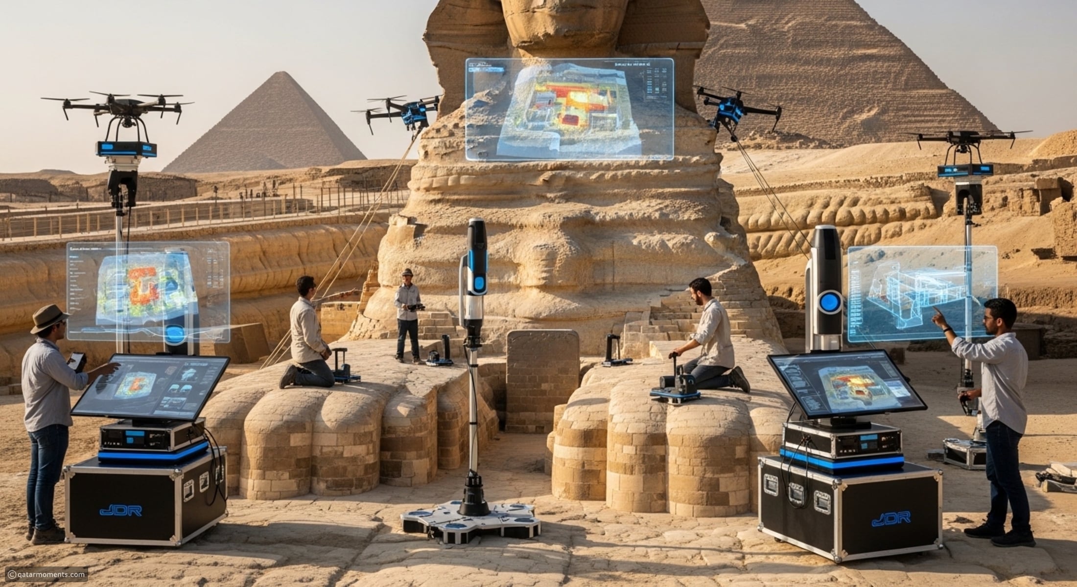 What the Sphinx may be concealing beneath its paws for 4,500 years