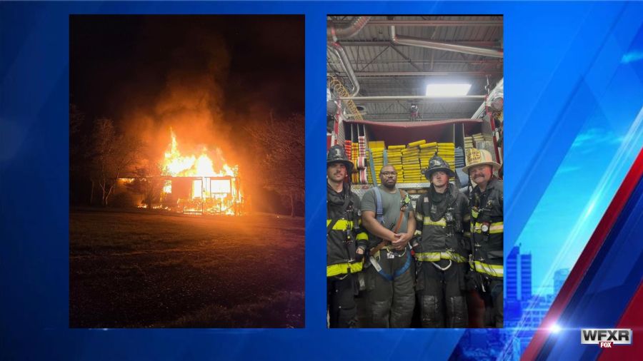 Fire crews extinguish single-story home fire in Bedford County