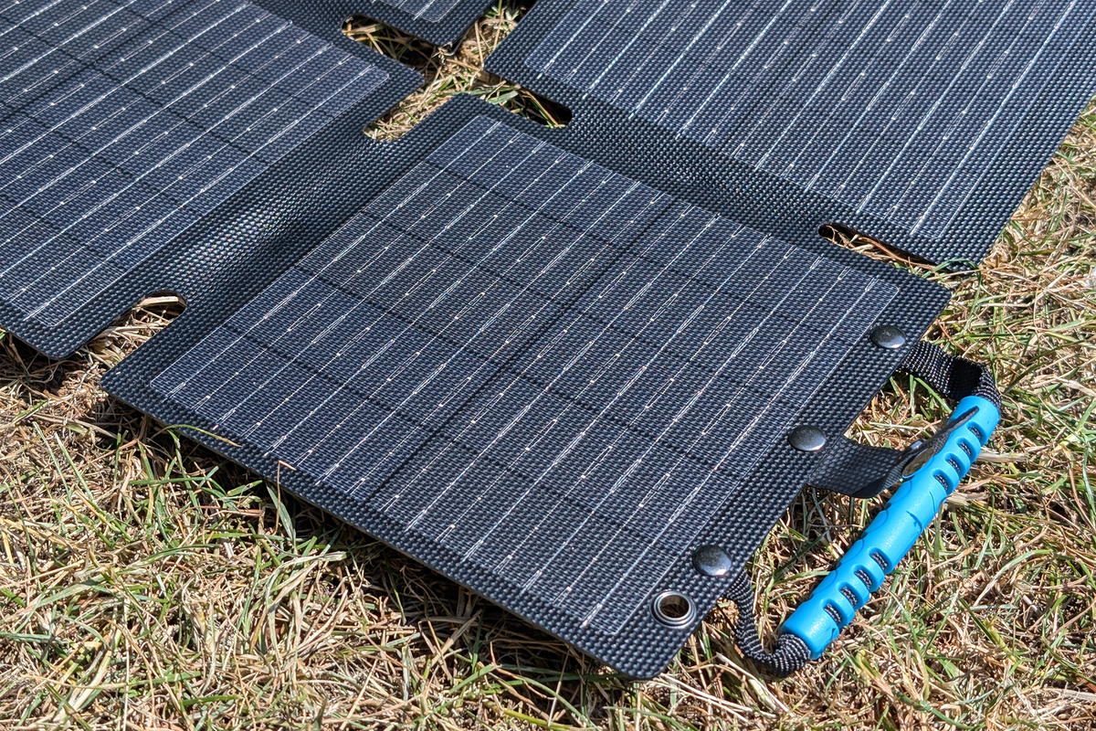 Bluetti 60W solar panel review: A rugged, highly portable charger