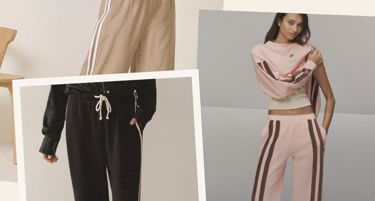 Track pants are trending for spring but they're not the ones you wore ...