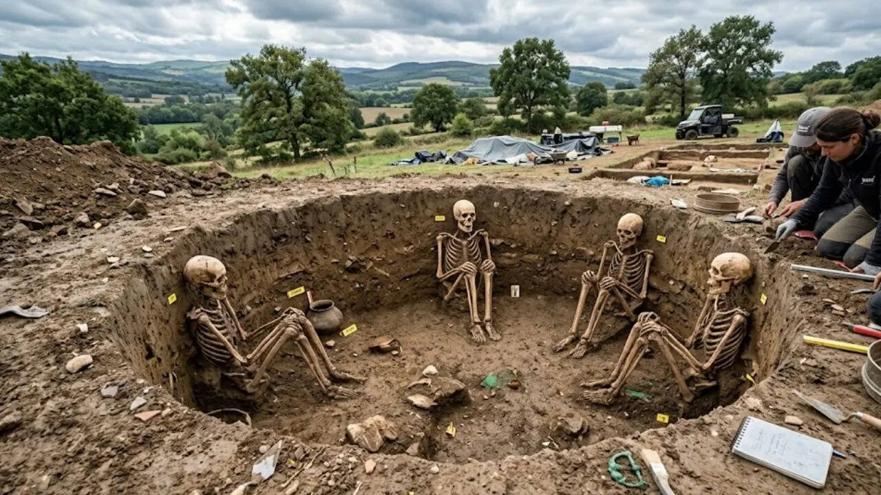Ancient mystery unearthed in France: Why were these ancient Celtic dead ...