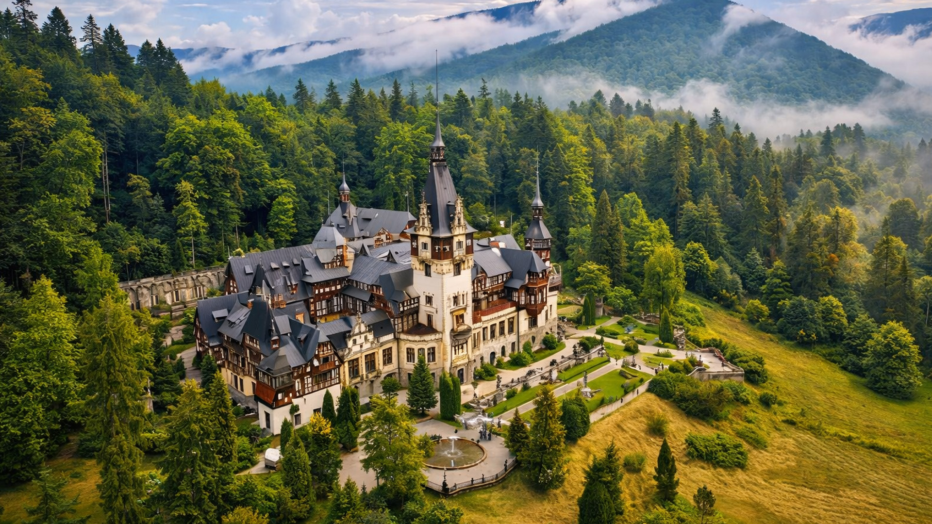 Why does this castle look like a fairytale?