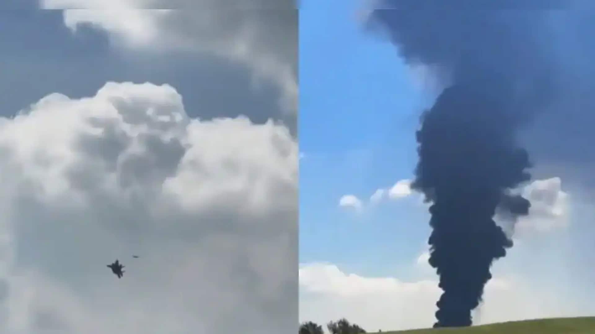 On camera, Iran's Shahed drone chased by US F-15 jet over Iraq